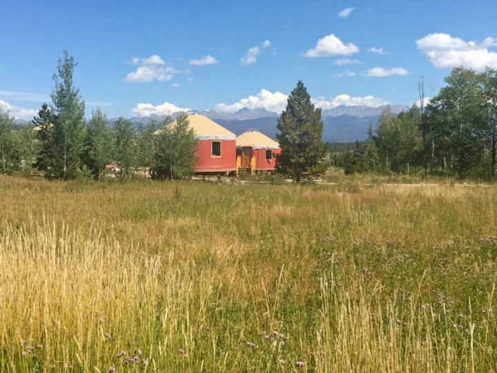 Go Glamping at Snow Mountain Ranch's Yurts