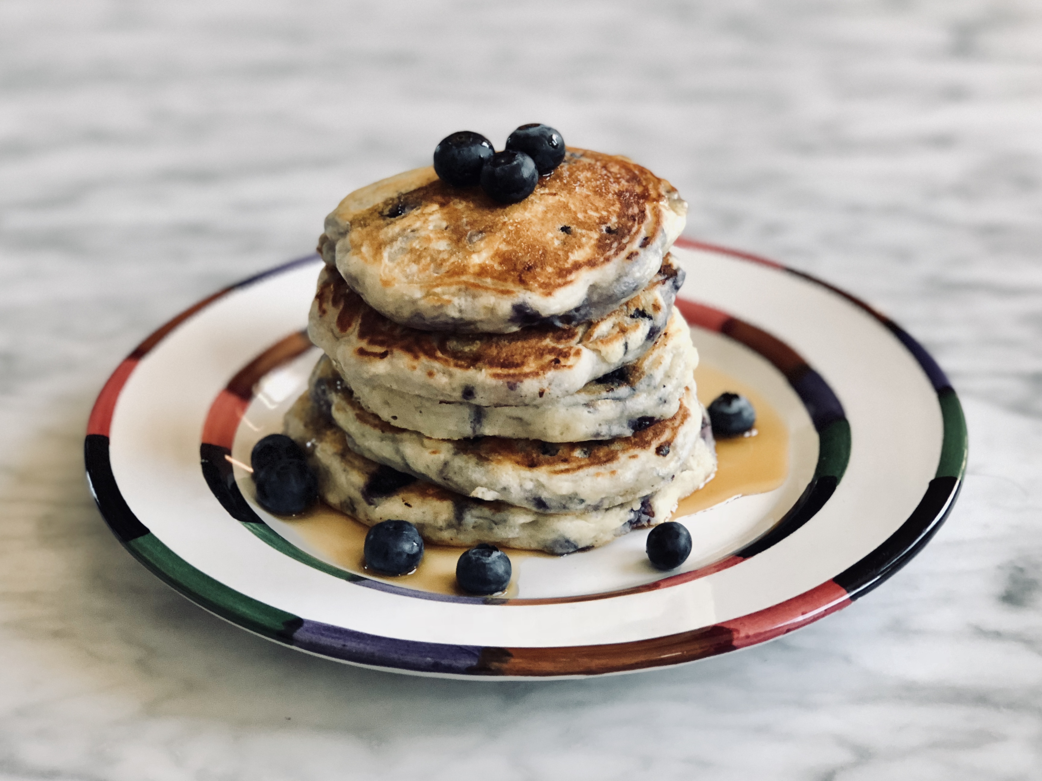 The Perfect Blueberry Pancake Stack - Colorado Parent