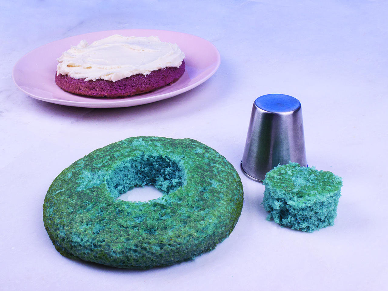 Rainbow Surprise Cake Recipe