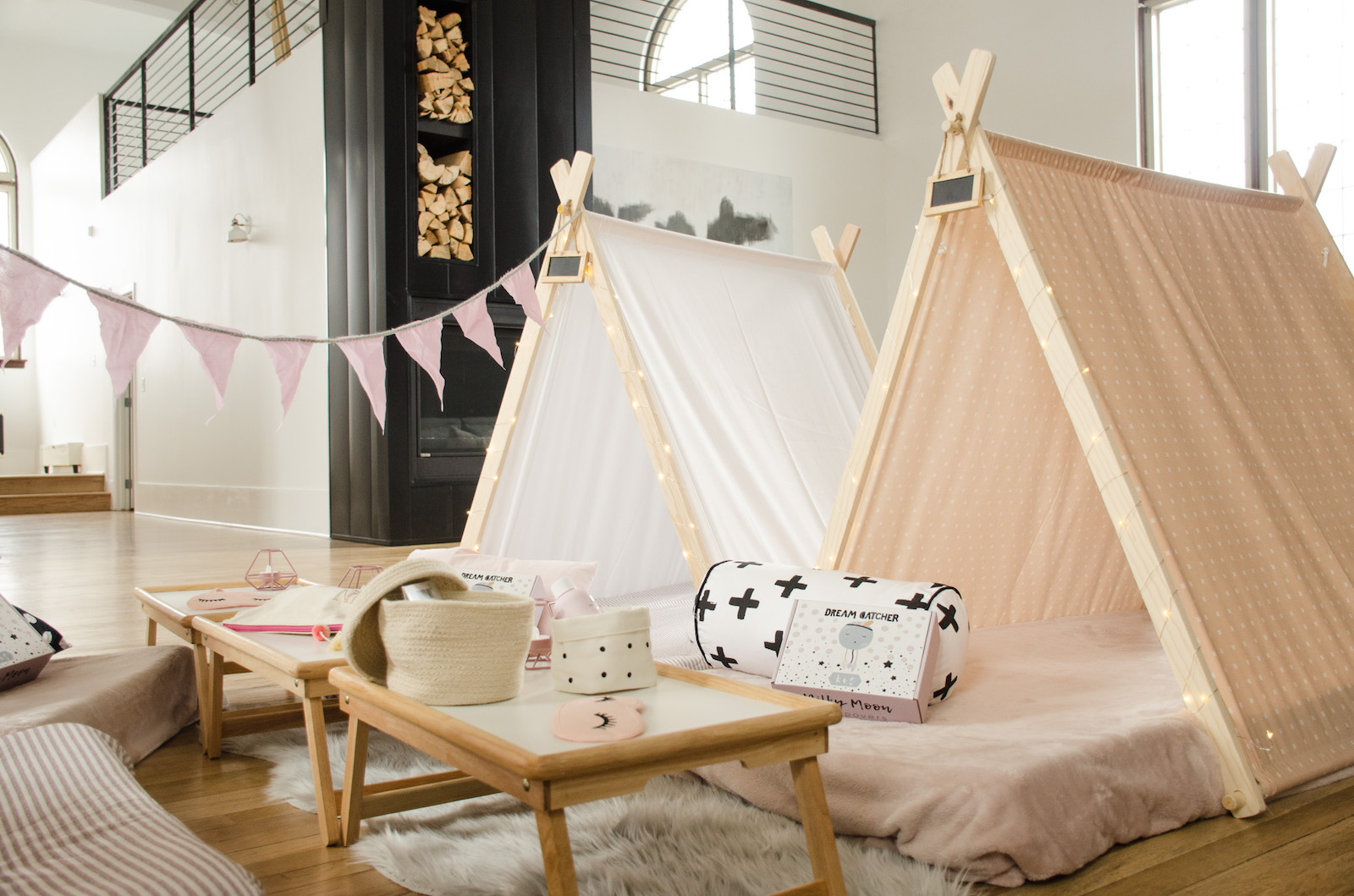 We're Over the Moon for this Sleepover Party Décor