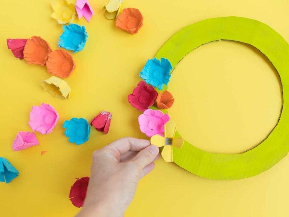 A Simple Spring Wreath Craft for Kids - Colorado Parent